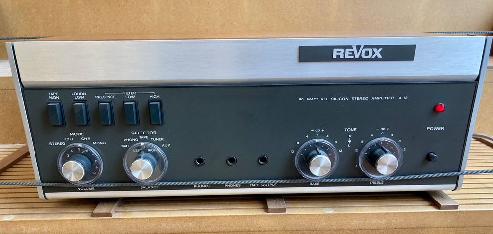 Ampli REVOX A78 | Kaufen auf Ricardo