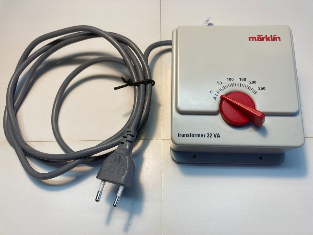 Märklin H0, Trafo 32VA WS analog (Gebraucht) in Unterkulm für CHF 38 ...
