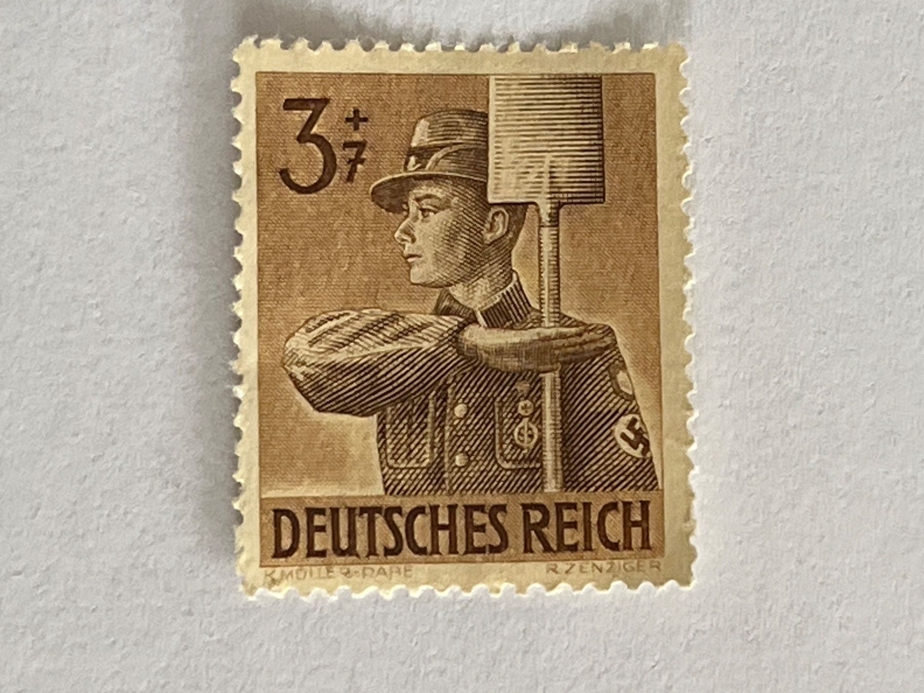 DR - Deutsche Reich / 3° Reich / Briefmarke (Gebraucht) in Chiasso für ...