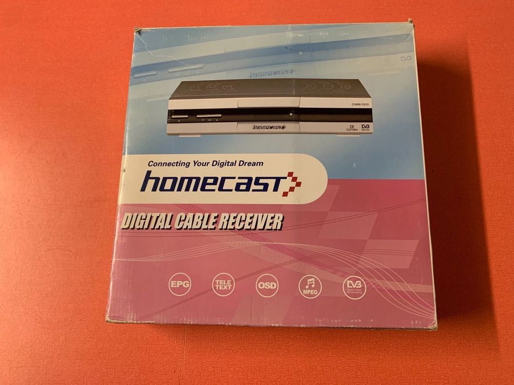Homecast Satelliten Receiver (Gebraucht) in Lanzenhäusern für CHF 1 ...