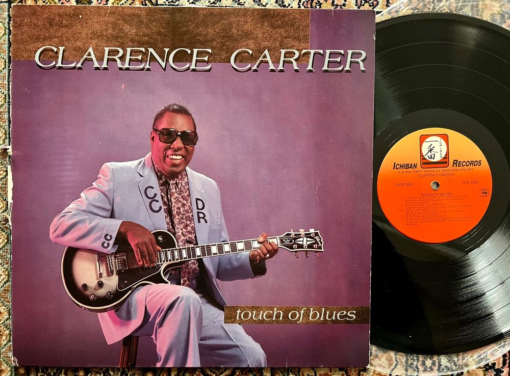 Clarence Carter – Touch Of Blues - LP ♪ GEWASCHEN ♪ (Gebraucht) in ...