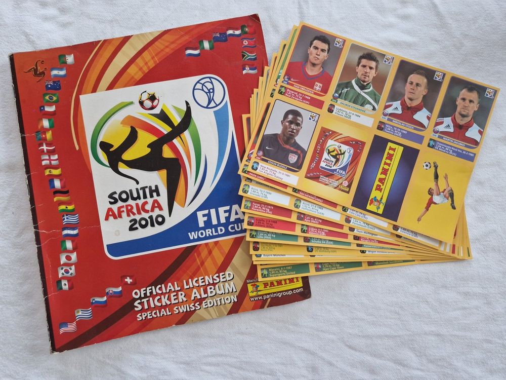 South Africa 2010 Panini Sticker Album KOMPLETT! (Gebraucht) in ...