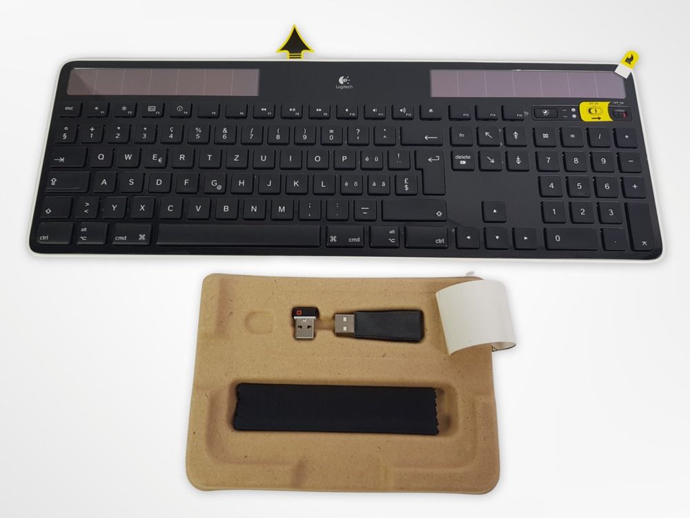 LOGITECH Wireless Solar Keyboard K750 for Mac | Kaufen auf Ricardo