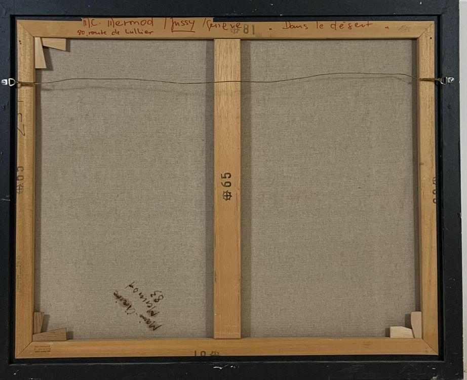 Marie-Claire Mermod (1937) grosses Gemälde (Gebraucht) in Root für CHF ...