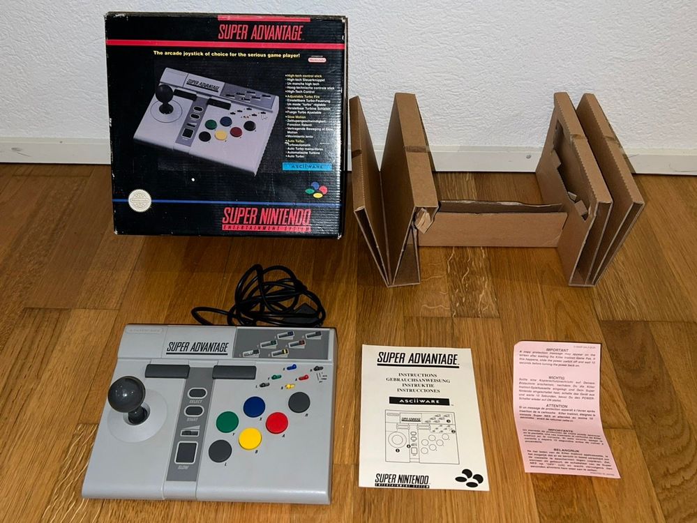 Super Nintendo (SNES) - Super Advantage Controller (OVP) | Kaufen auf ...