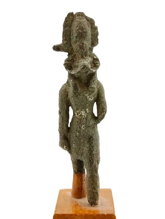 Antike Ägyptische Bronze Figur Chnum -Ex.Auktionshaus (Gebraucht) in Hochfelden für CHF 315 ...