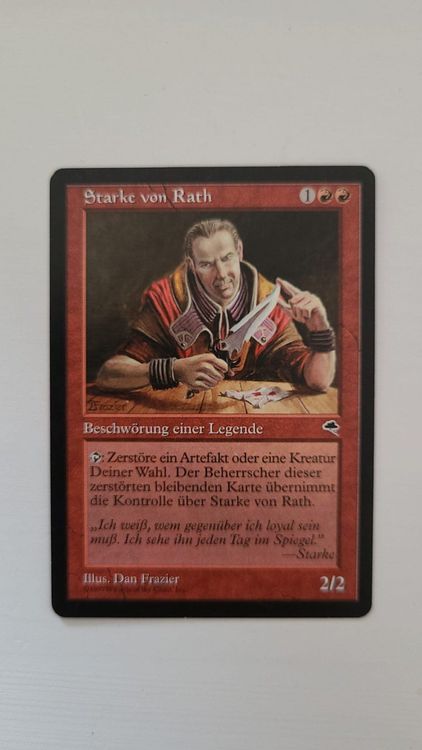 MTG Karte - Starke von Rath (DEU) - Tempest (Gebraucht) in für CHF 0.5 ...