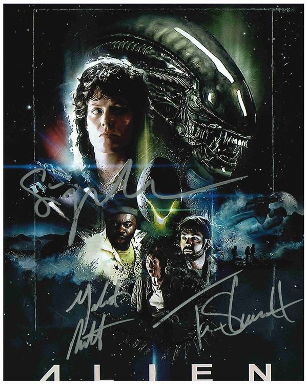 ALIEN (Cast) - handsigniert Grossfoto (20 x 25 cm) mit COA (Gebraucht ...