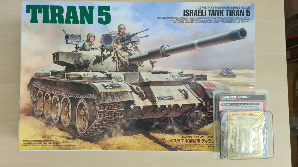 1:35 Tiran 5 (T-55) Isreali Tank + Photoetch - Tamiya 35328 (Neu ...