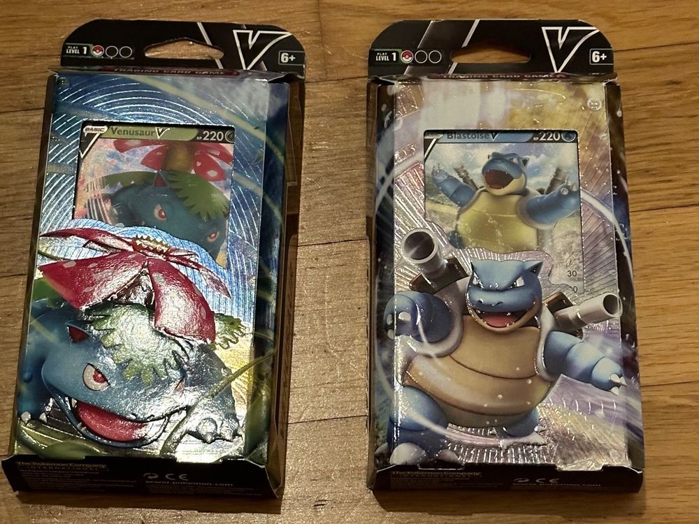 Blastoise V / Venusaur V Deck (sealed) (Neu und originalverpackt) in ...
