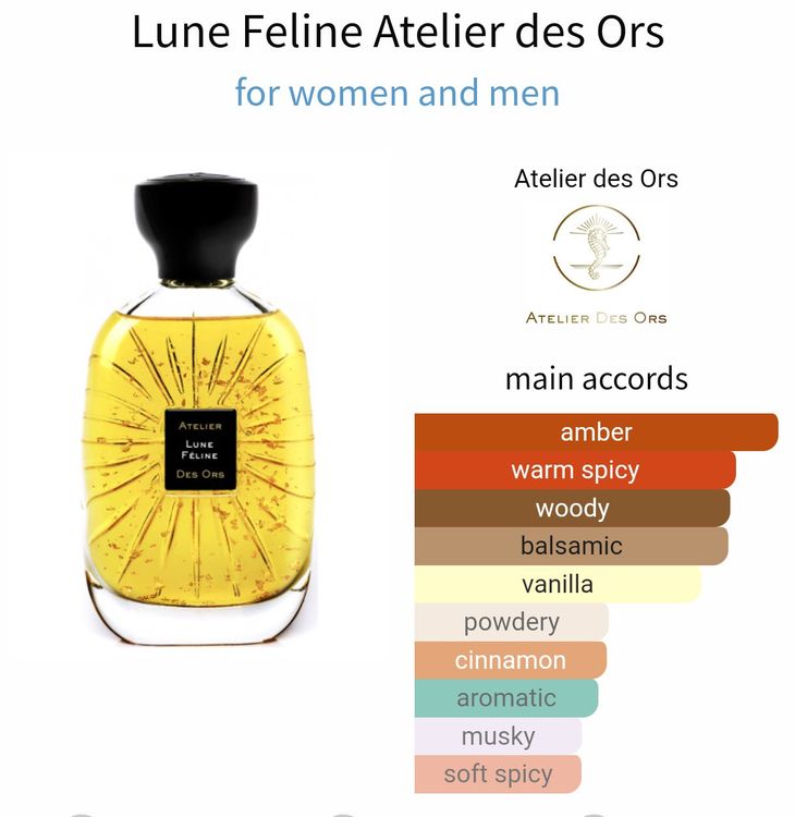 2ml Lune Feline Atelier des Ors EdP decant Sample niche (Neu (gemäss Beschreibung)) in ...
