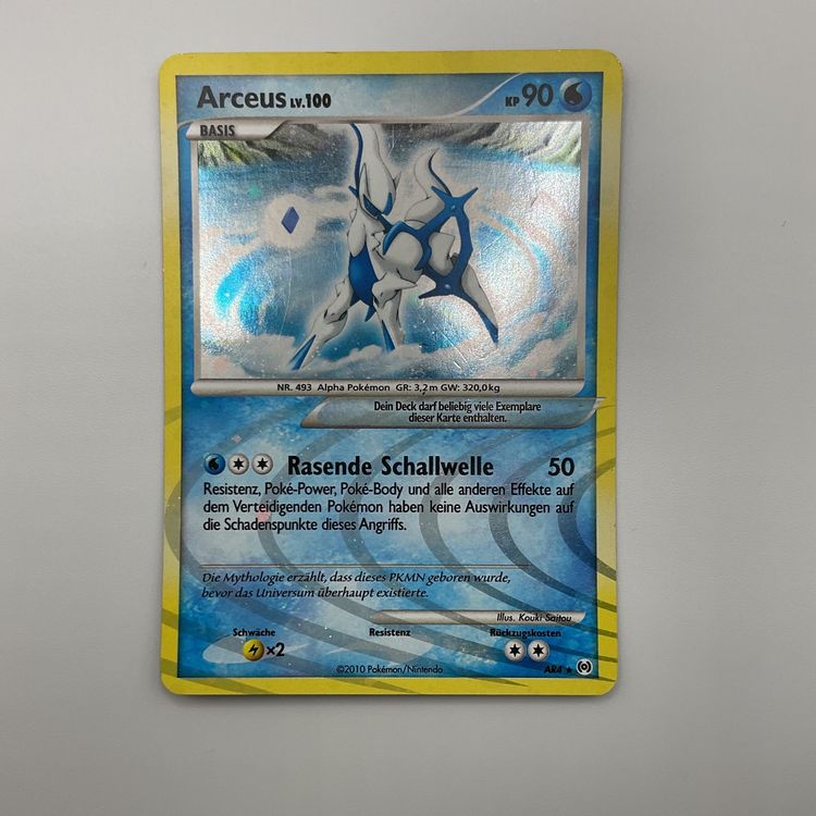 Pokémon Arceus AR4 Platin Ab 1 (Gebraucht) in Niederuzwil für CHF 3.9 – mit Lieferung auf ...