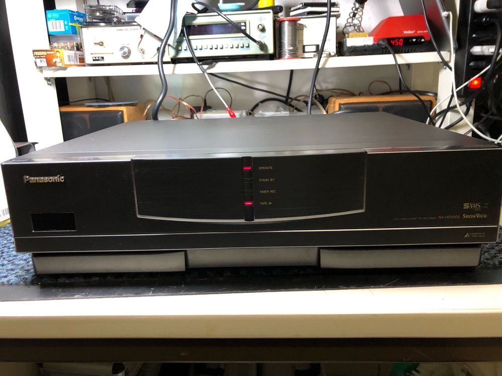 PANASONIC NV-HS1000 S-VHS videorecorder (Gebraucht) in Cadenazzo für ...