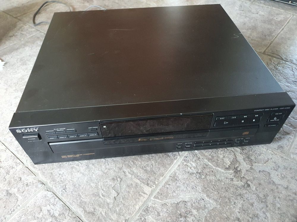 Sony Compact Disc Player CDP-C365 (Gebraucht) in Boniswil für CHF 26 – mit Lieferung auf Ricardo ...
