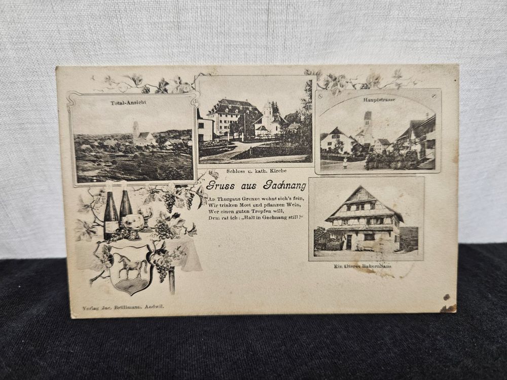 Antike Ansichtskarte Gachnang Thurgau | Kaufen auf Ricardo