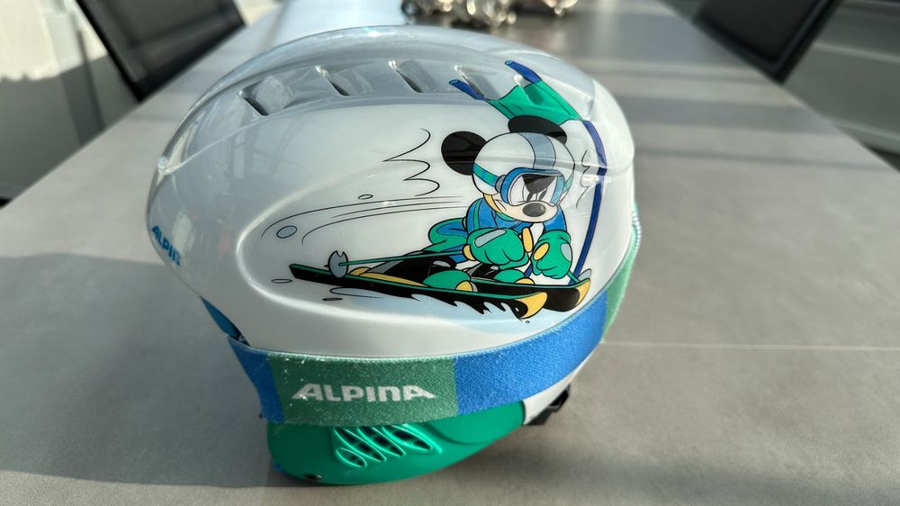 Toller Skihelm Mickey Mouse Alpina & Skibrille, Gr. 48-52 | Kaufen auf Ricardo