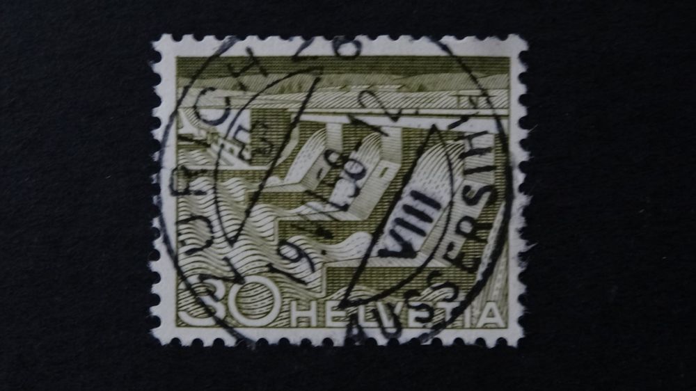 Vollstempel ZÜRICH 26 top zentr SBK 303 19.VII.58 26 (Gebraucht) in Anwil für CHF 1 – mit ...
