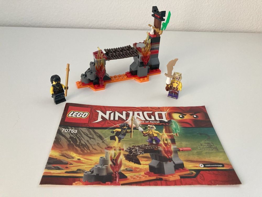 70753 LEGO Ninjago Lava-Fälle (Gebraucht) in Obernau für CHF 15 – mit ...