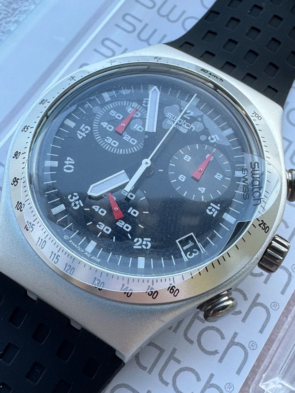 Swatch Irony Chrono **UBS 150 JAHRE LIM.EDI*(Ø 40 mm) *2012* (Neu und ...