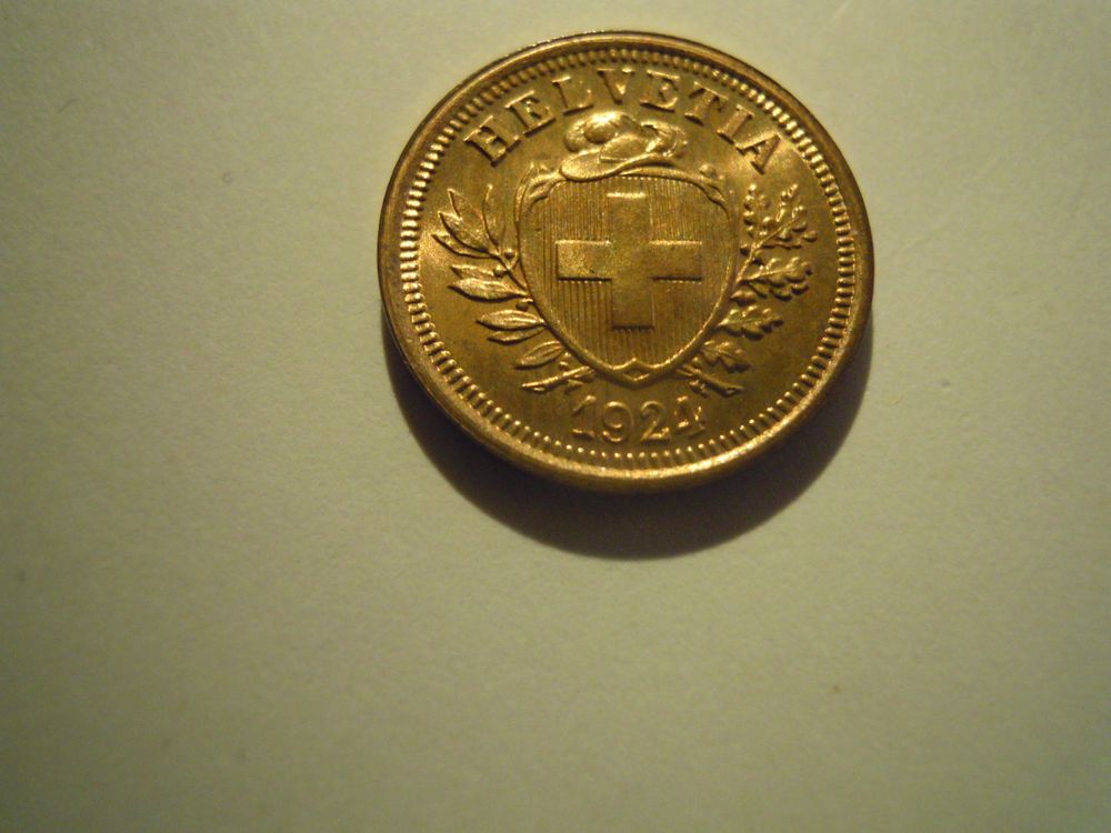 1 Rp. 1924 unz/stgl FDC (Neu (gemäss Beschreibung)) in Kriegstetten für CHF 19.5 – mit Lieferung ...