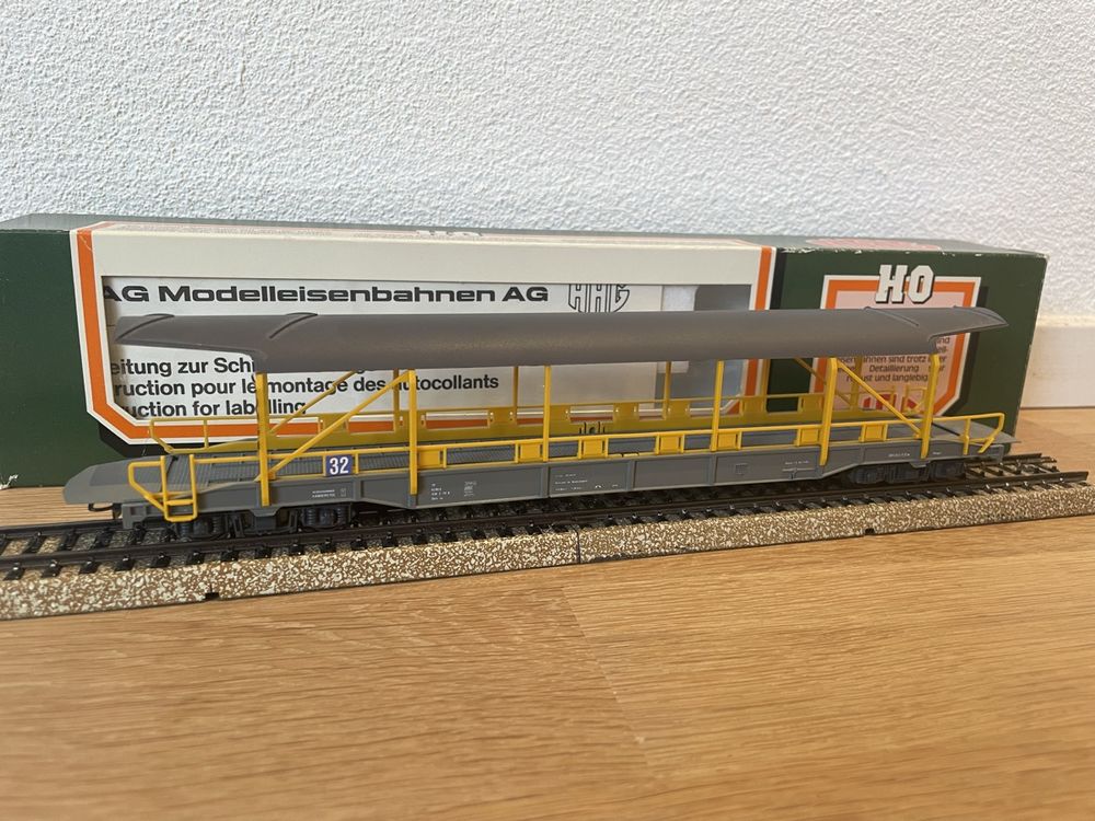 HAG 370 BLS Autozug Autoverladewagen AC OVP, Guter Zustand (Gebraucht ...