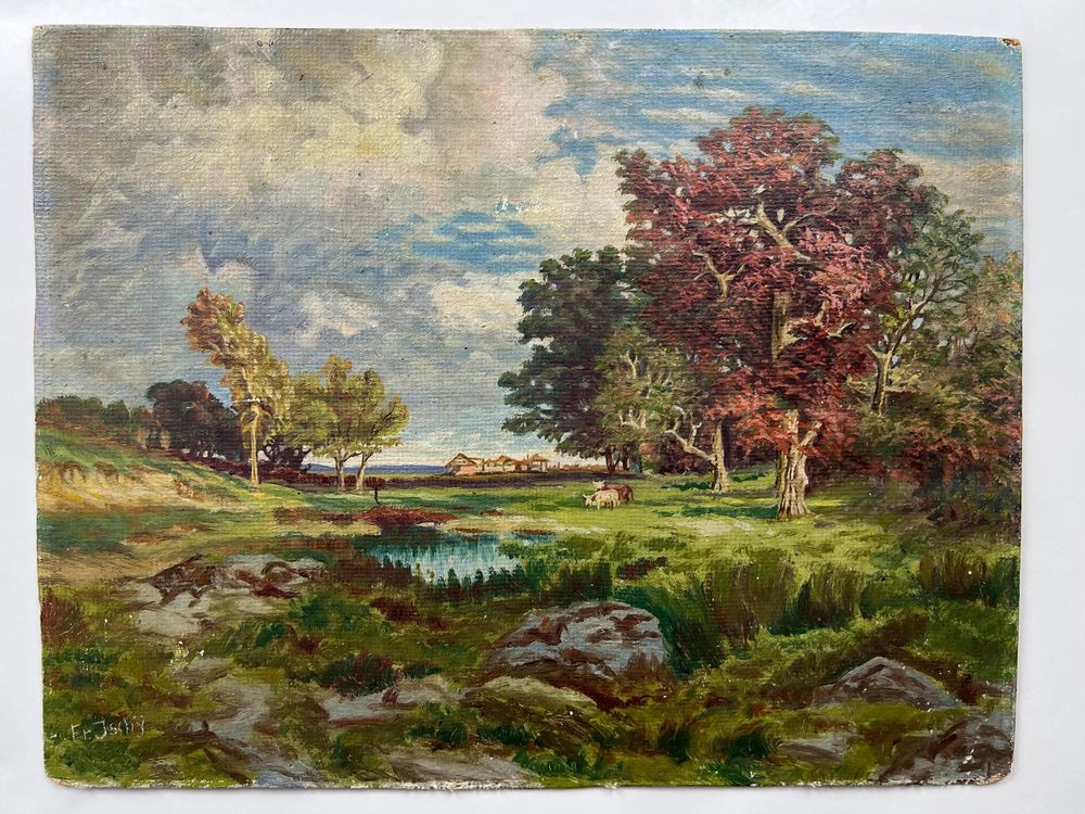 Landschaft Gemälde Signiert (Gebraucht) in Neuhausen am Rheinfall für CHF 5 – mit Lieferung auf ...