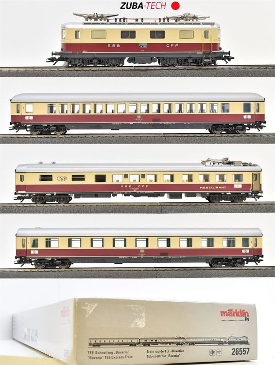 Märklin 26557 TEE-Schnellzug 4tlg H0 WS | Kaufen auf Ricardo