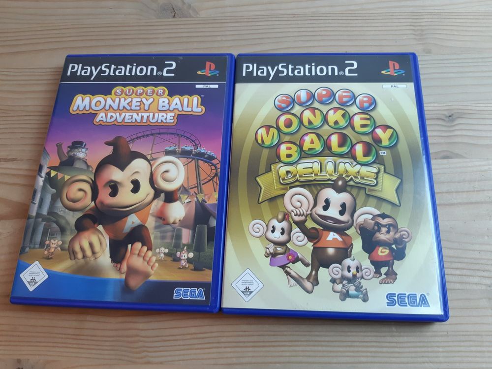 Super Monkey Ball Adventure + Deluxe / 2 PS2 Spiele | Kaufen auf Ricardo