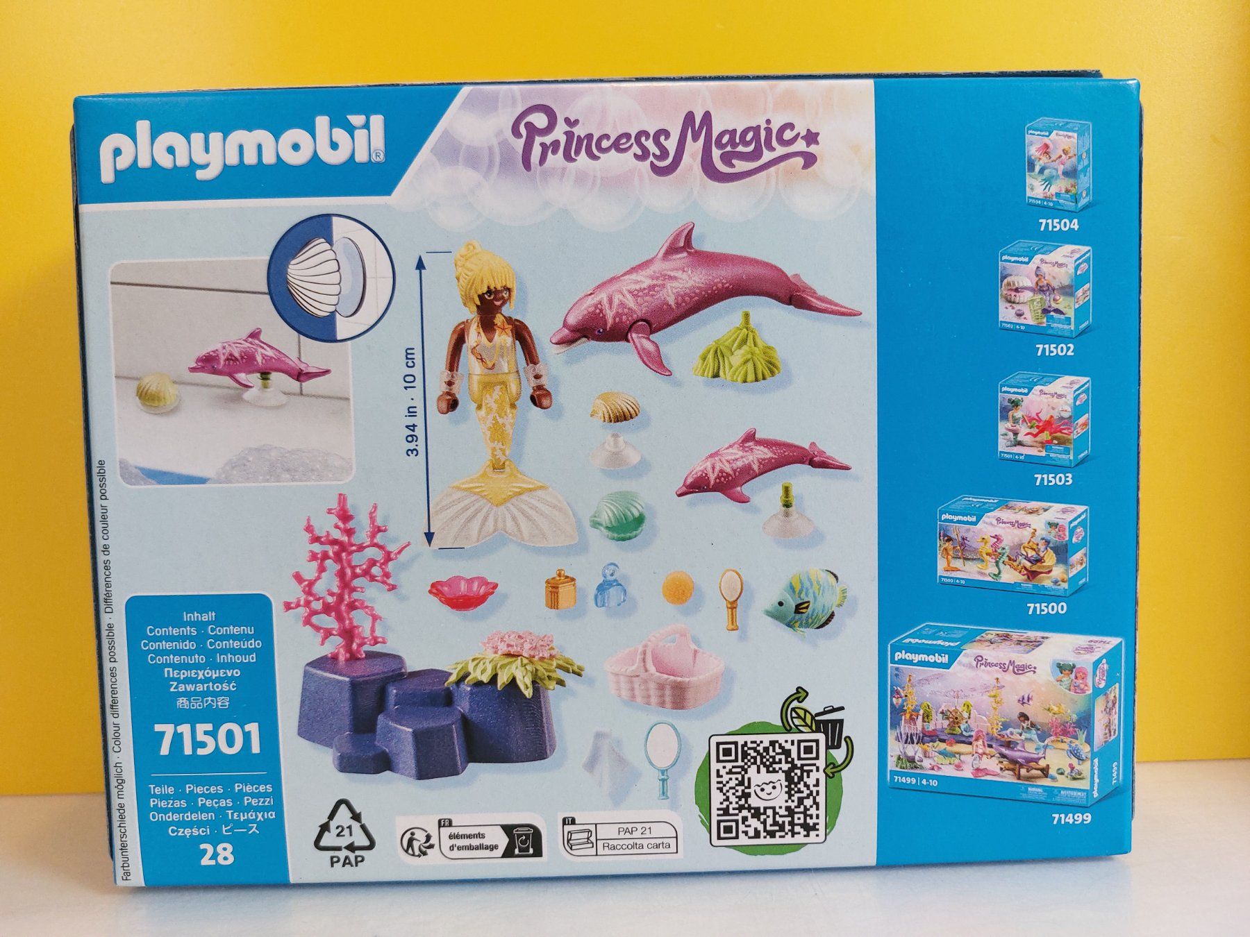 PLAYMOBIL 71501 Meerjungfrau mit Delfinen NEU (Neu und originalverpackt ...