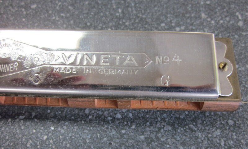 Mundharmonika, Chord Harmonica, Vineta No 4 von M. Hohner`s (Gebraucht ...