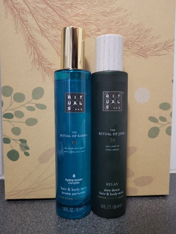 Rituals Body Spray Mist Körperspray Karma und Jing Relax (Neu und ...