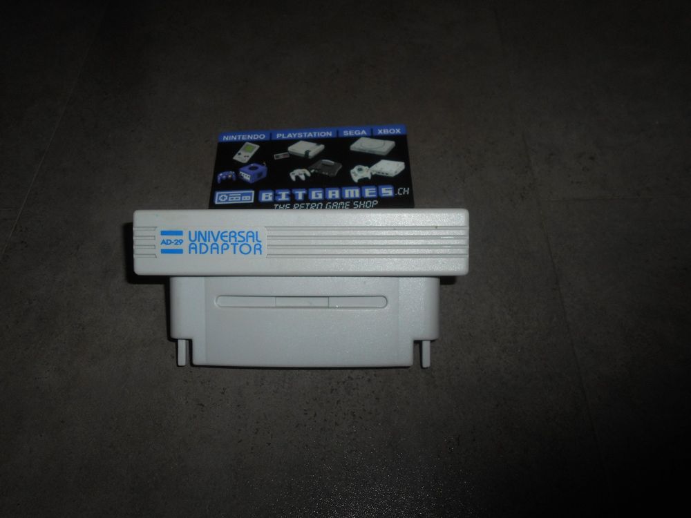 Super Nintendo Adapter (Universal Adapter) US / Jap / Pal (Gebraucht ...