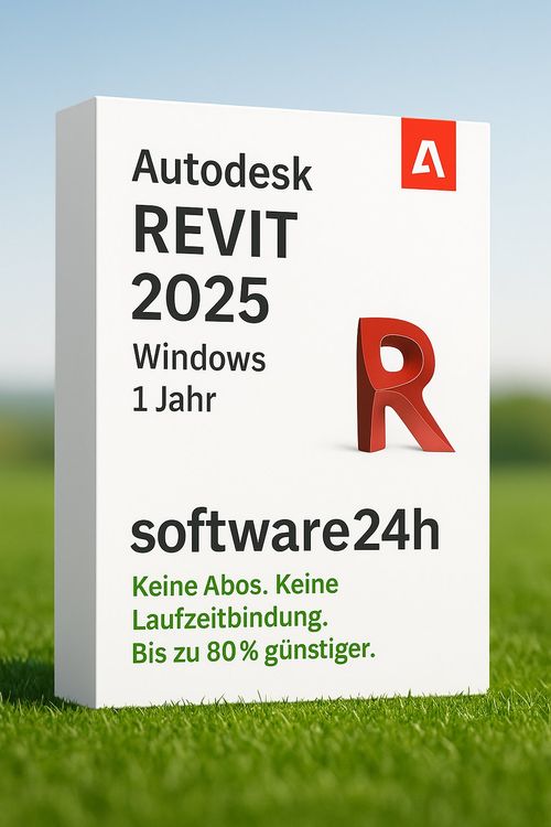 Autodesk Revit 2025 Windows 1Jahr (Lernversion) (Neu (gemäss ...