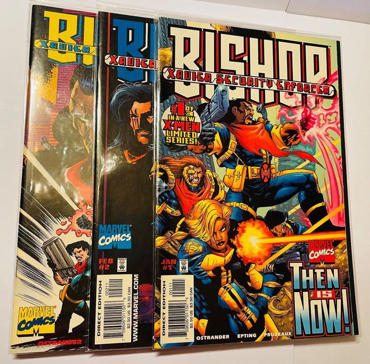 1998 MARVEL COMICS - BISHOP - XAVIER SECURITY ENFORCER 1 - 3 | Kaufen ...