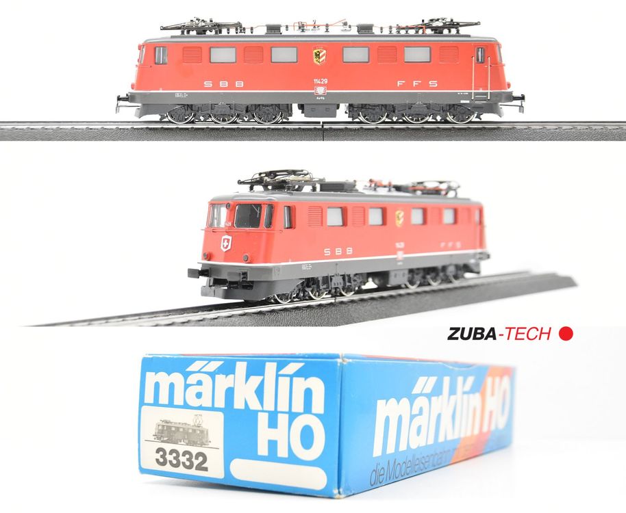 Märklin 3332 E-Lok Ae 6/6 SBB Altdorf H0 WS Digital OVP (Gebraucht) in ...