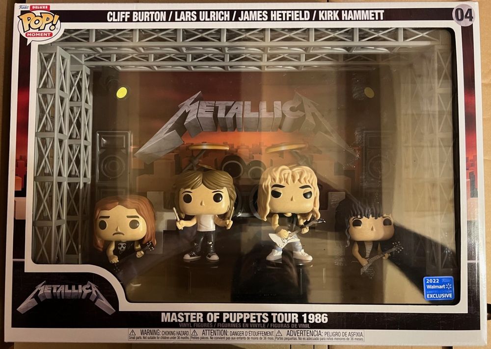 Funko POP! Deluxe Metallica Master of Puppets Tour 1986 | Kaufen auf ...