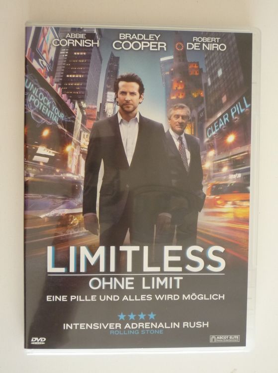 Limitless (DVD) Bradley Cooper, Robert De Niro | Kaufen auf Ricardo