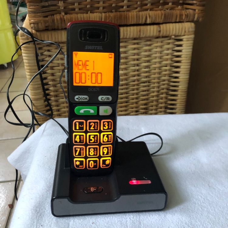 Téléphone fixe SWITEL dc 671 (Gebraucht) in Undervelier für CHF 10 – mit Lieferung auf Ricardo ...