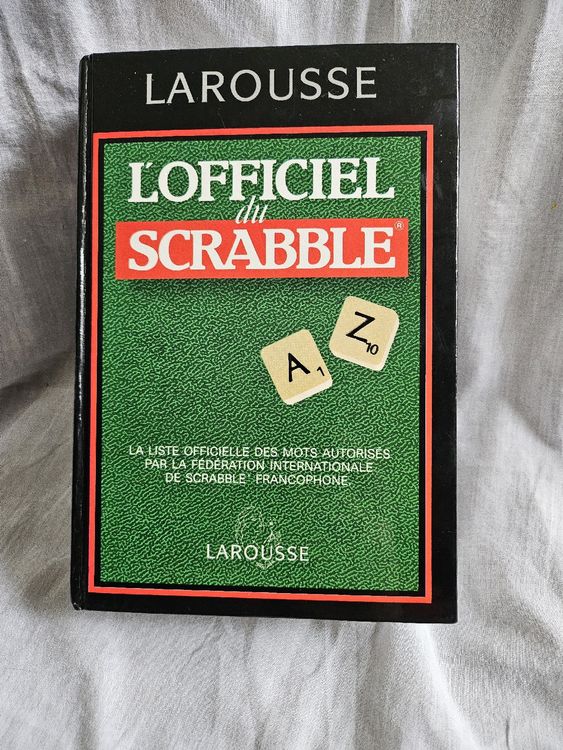 L'Officiel du Scrabble - Larousse 1994 📚 (D'occasion) à La Joux FR pour ...