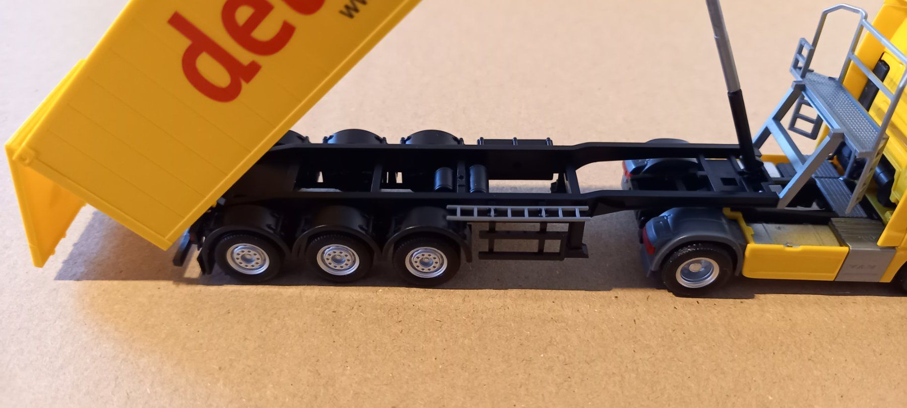 HERPA 1:87 Satteischlepper Kipper MAN Wiking RIETZE BUSCH (Neu (gemäss ...