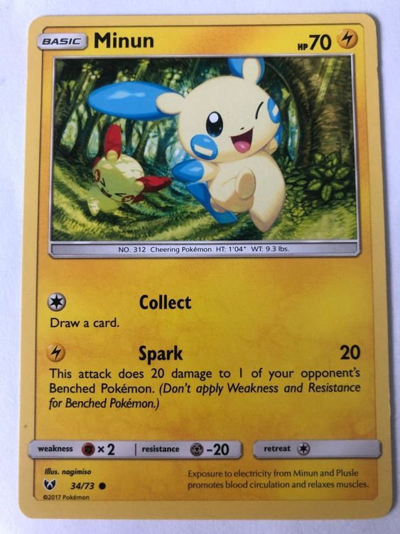 Minun - Pokemon - TCG EN (Neu (gemäss Beschreibung)) in Nussbaumen AG ...