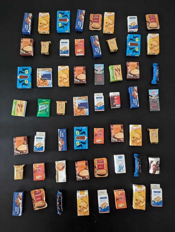 Migros Mini Mania Sammlerstücke 156 Stück (Gebraucht) in Weisslingen ...
