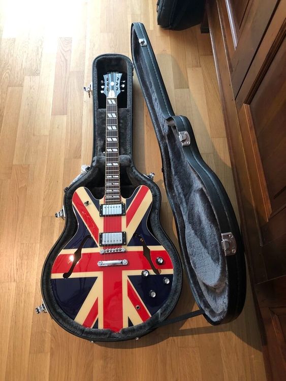 Epiphone Supernova Union Jack Gallagher Oasis 2003 (D'occasion) à ...
