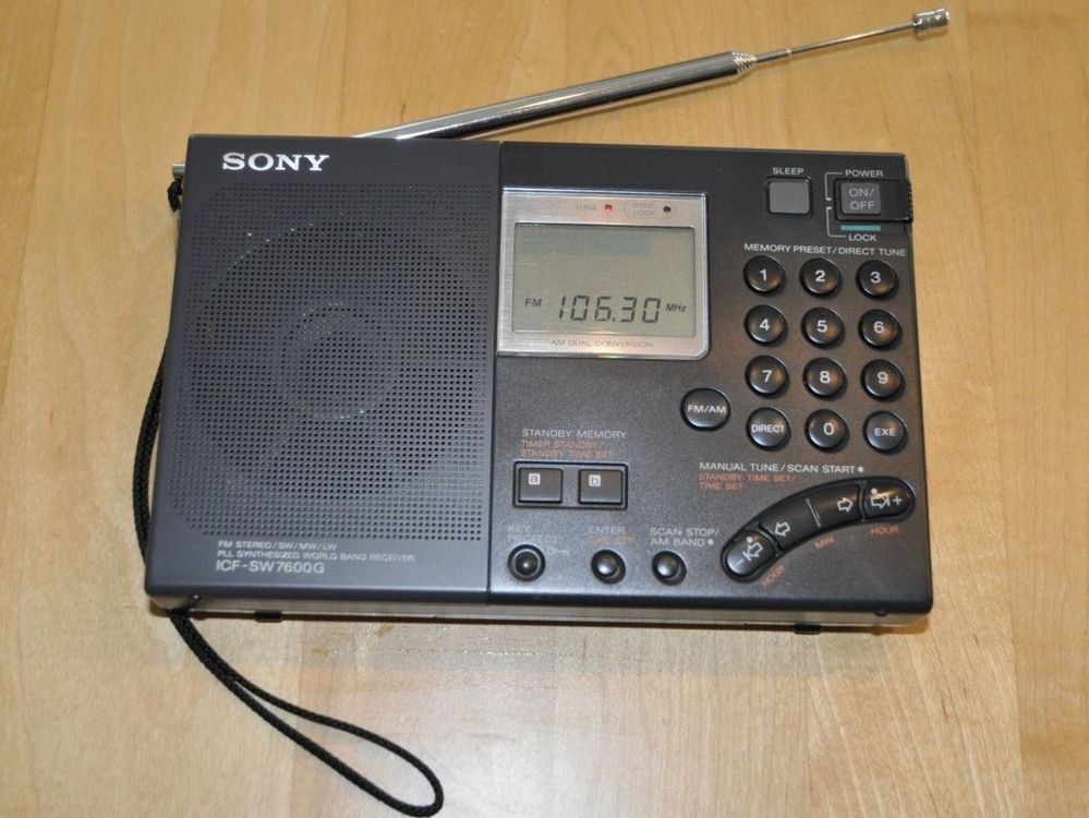 Weltempfänger Sony ICF-SW7600G | Acheter sur Ricardo