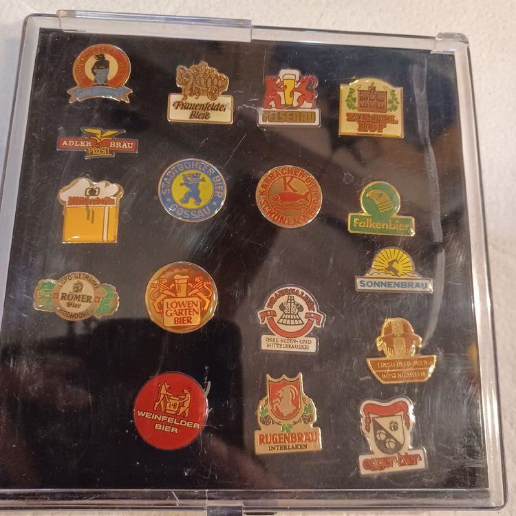 Pin's verschiedenen Bierbrauereinen, Bier-Pins | Kaufen auf Ricardo