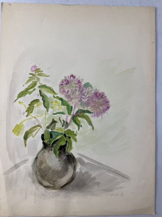 Aquarell Blumen Stillleben Handsigniert (Gebraucht) in Neuhausen am Rheinfall für CHF 10 – mit ...