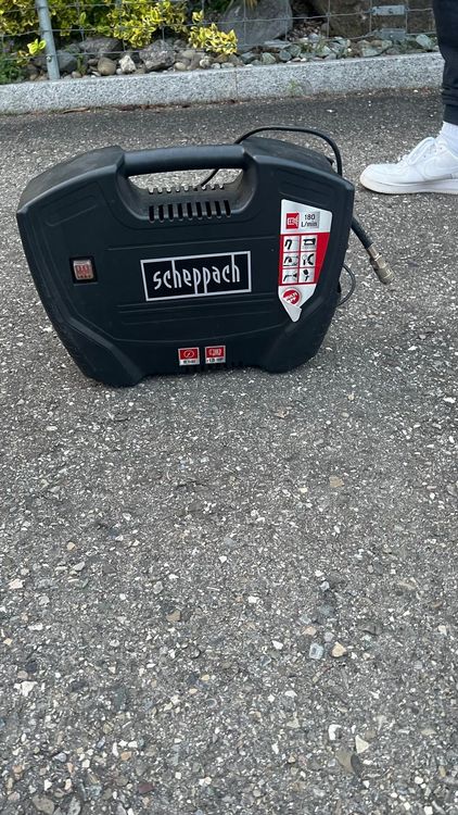 Scheppach Luftdruck Kompressor (Gebraucht) in Beringen für CHF 50 – mit ...