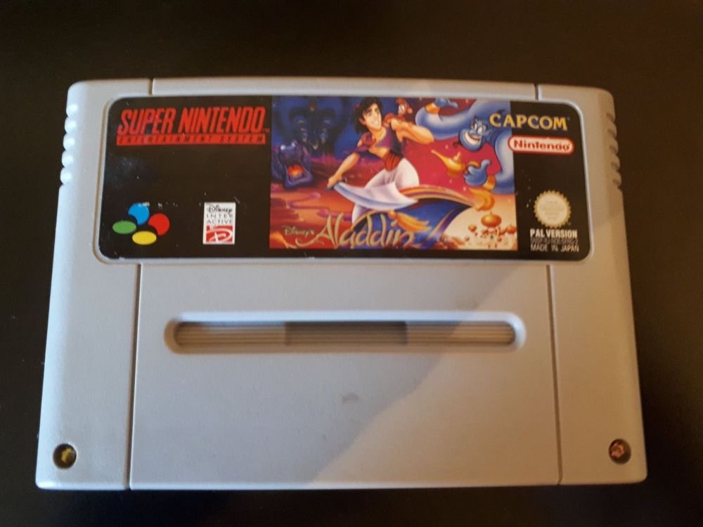 Super Nintendo SNES - Disney Aladdin - NOE/SFRG-2 - Modul | Kaufen auf ...