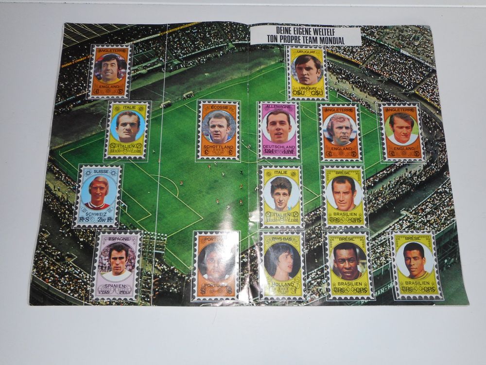 Nimbus Fussballspieler Album 72/73 kein Panini komplett (Gebraucht) in ...