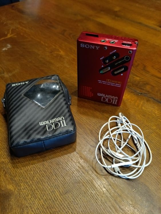 Legende: SONY Walkman DDII (WM-DD2) – Red Metallic – Rarität (Gebraucht ...